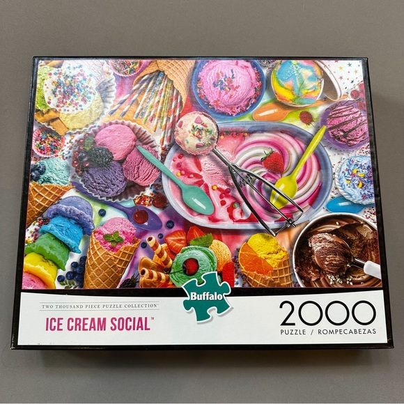 Buffalo David Bitton | Toys | Buffalo 200pc Ice Cream Social Jigsaw ...